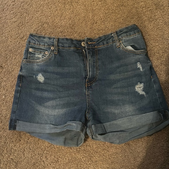 Love Tree | Shorts | Blue Jeans Shorts With Little Rips | Poshmark